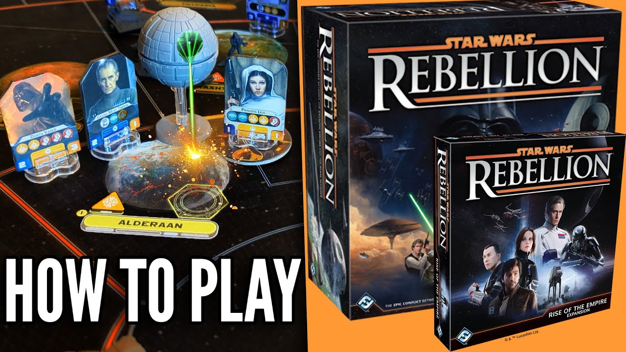 How to Play Star Wars Rebellion (With Expansion!) - YouTube
