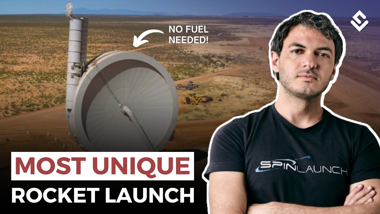 Most Unique Way Of Launching Rockets by SpinLaunch | How does it work ...