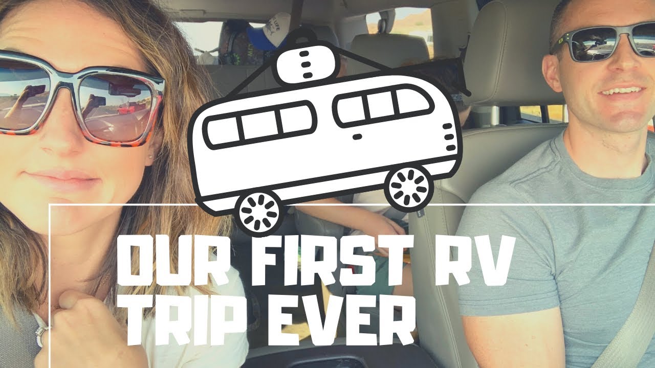 TAKING OUR NEW RV OUT FOR THE FIRST TIME||NEWBIE RV COMPLETE SET UP ...