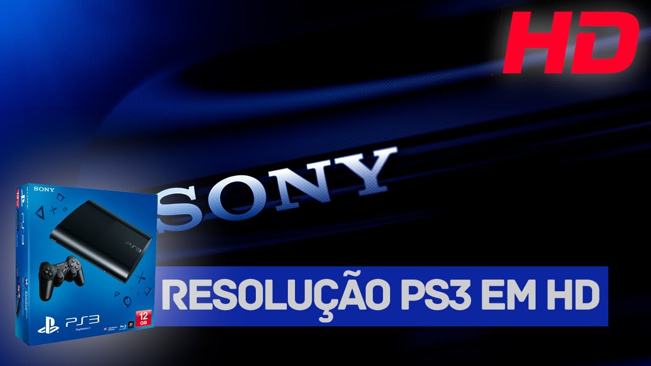 Como Configurar a Resolução do PS3 em HD - YouTube