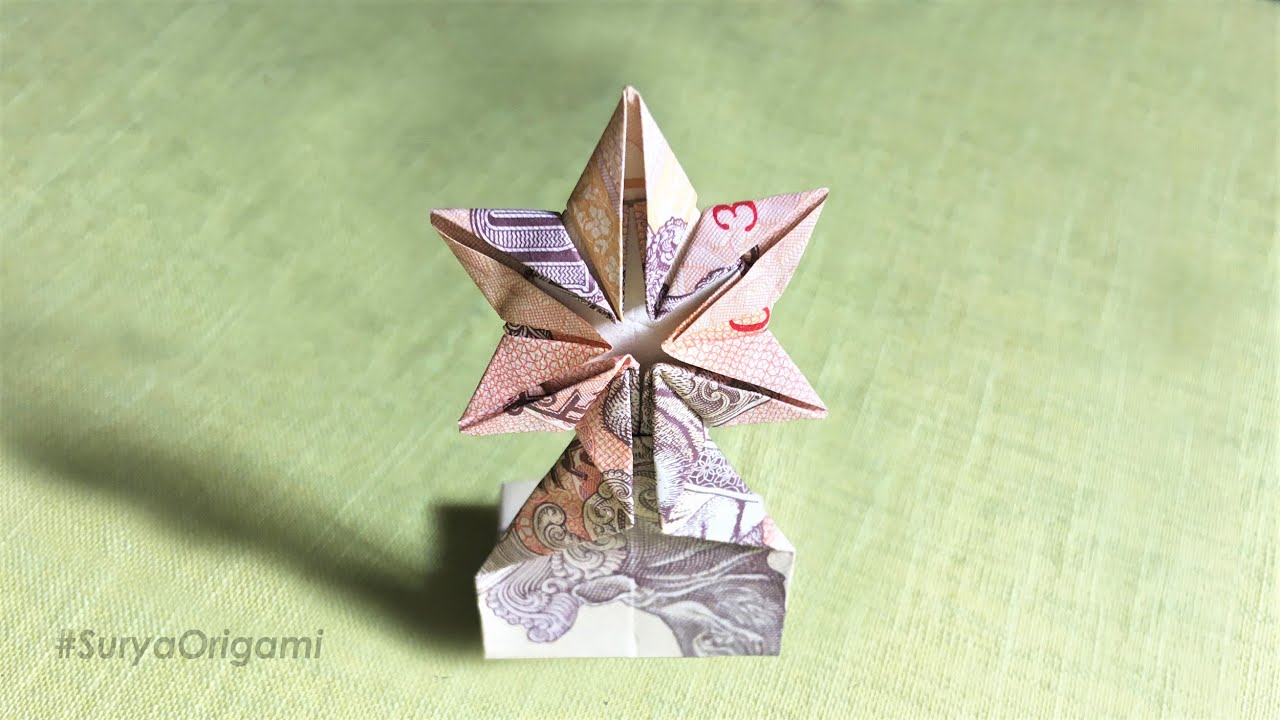 How To Make 10 Rupees Reward Origami | #SuryaOrigami - YouTube