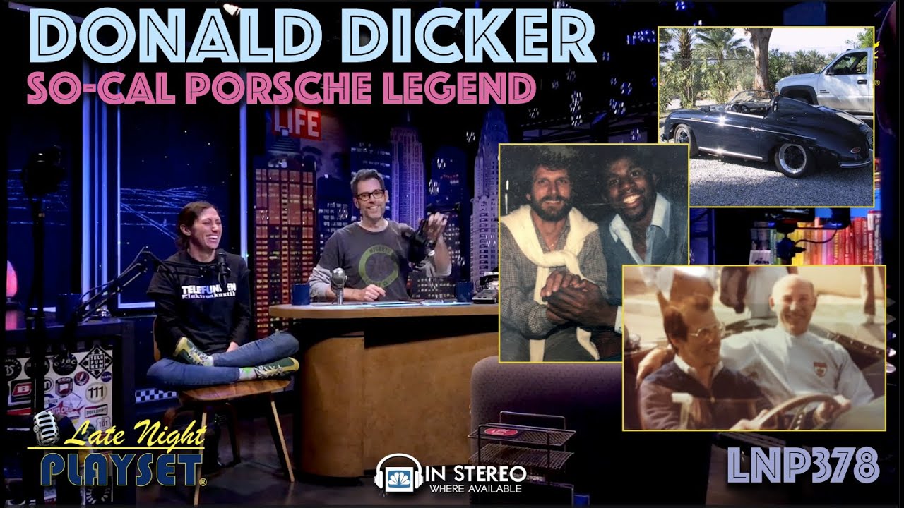 DONALD DICKER sold a Porsche to Barbra Streisand - LNP378 - YouTube