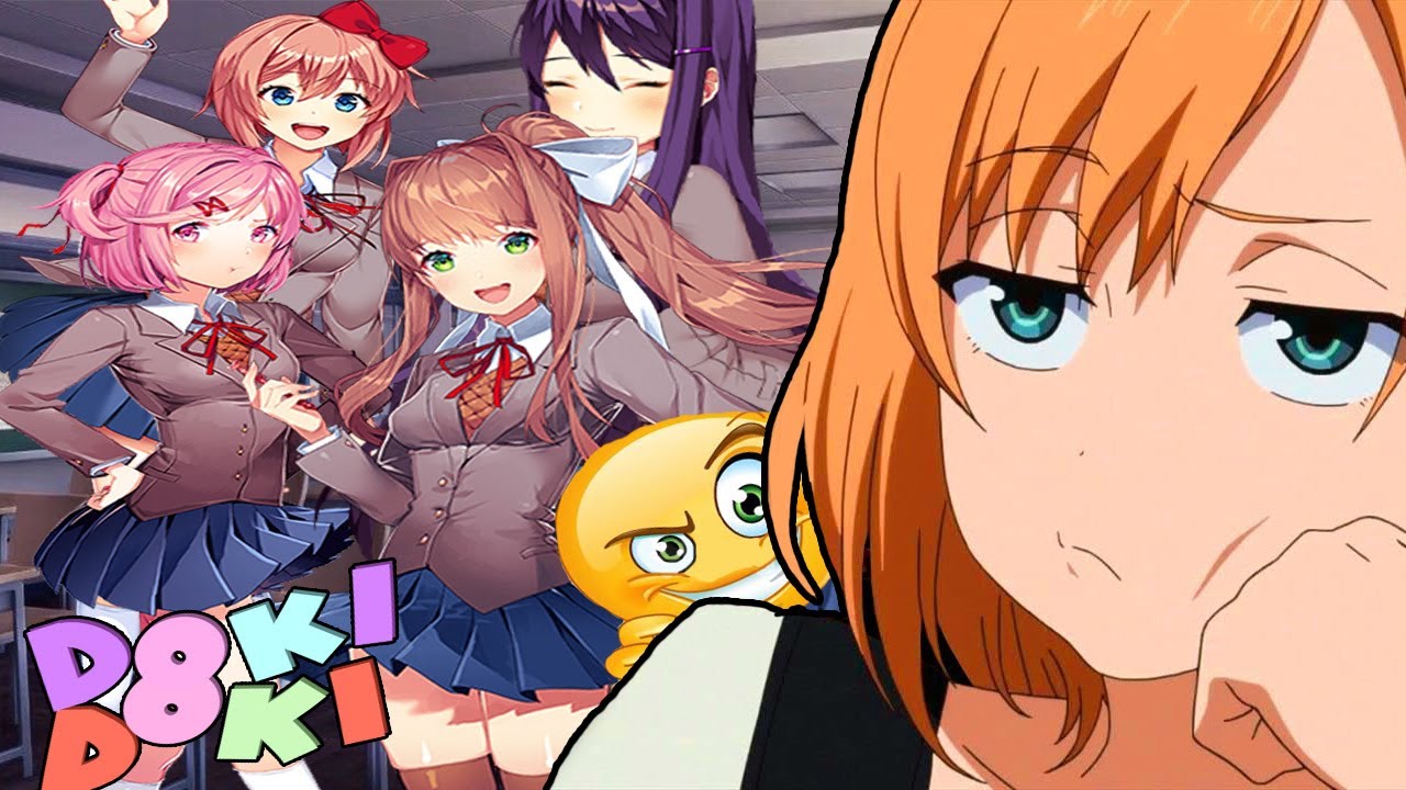 entrei pro clube de literatura todo f0dido - Doki Doki Literature Club ...