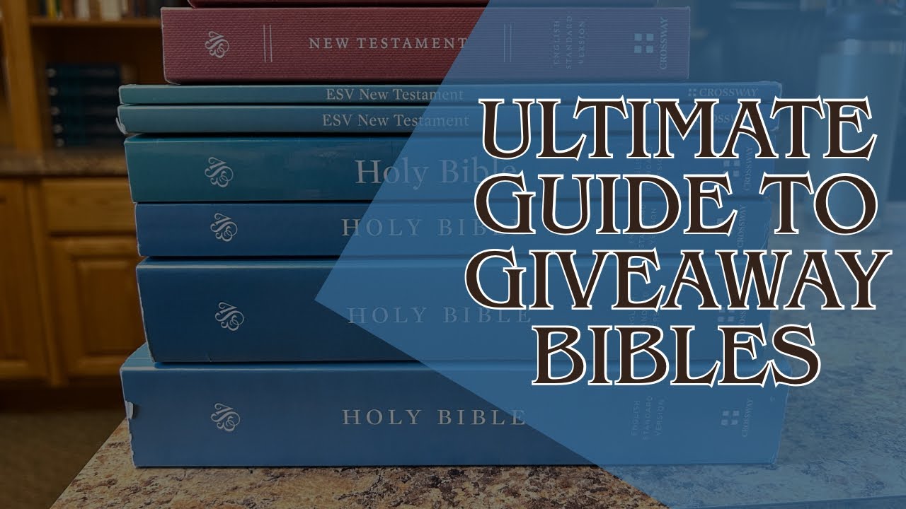 The Ultimate Guide to Crossway’s Cheap Outreach Bibles! - YouTube