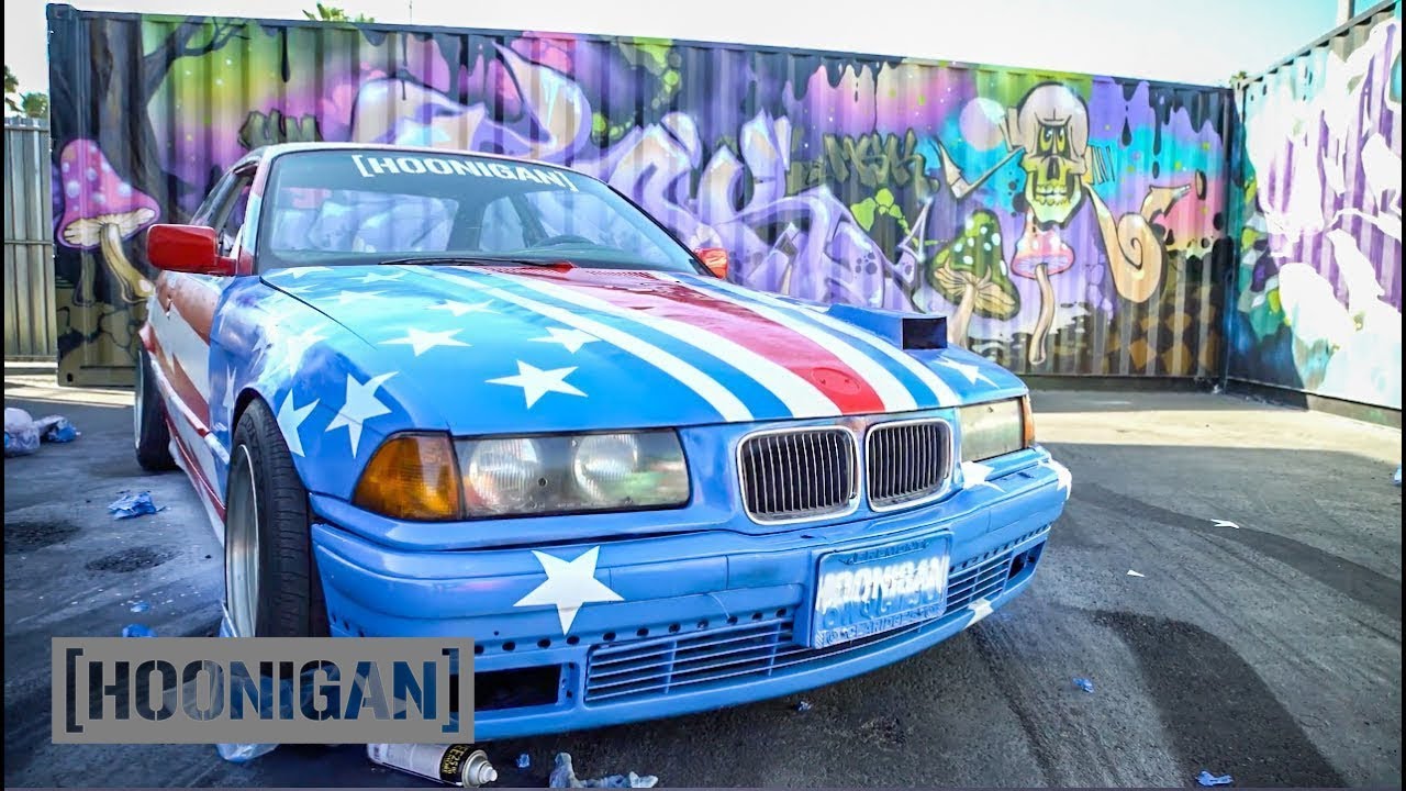 [HOONIGAN] DT 067: American Livery for our $350 BMW E36 - YouTube