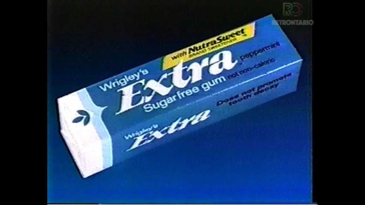 Introducing Extra Sugar Free Gum (1985) 😋😋😋 - YouTube