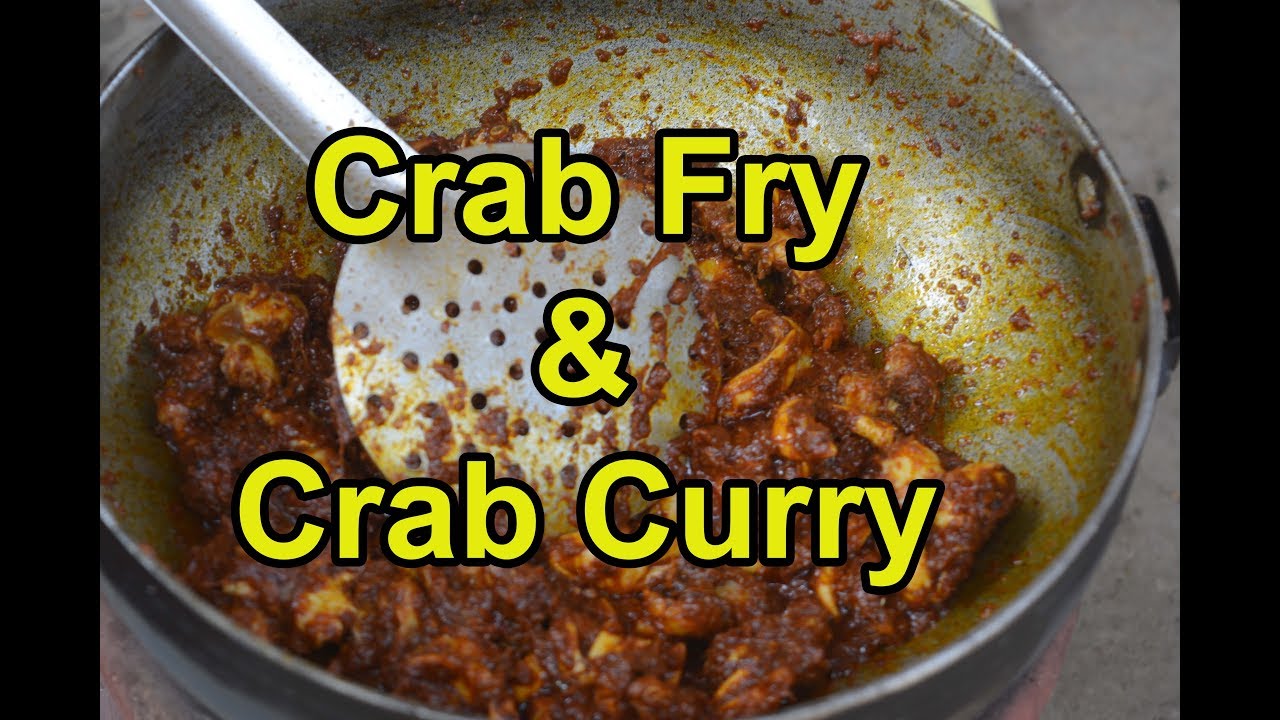 Crab Curry | Crab Fry | வயல் நண்டு குழம்பு & வறுவல் | Fresh Nandu Curry ...