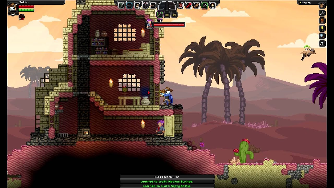 Steel Armour Quest :: Ep05 :: Starbound Survival - YouTube