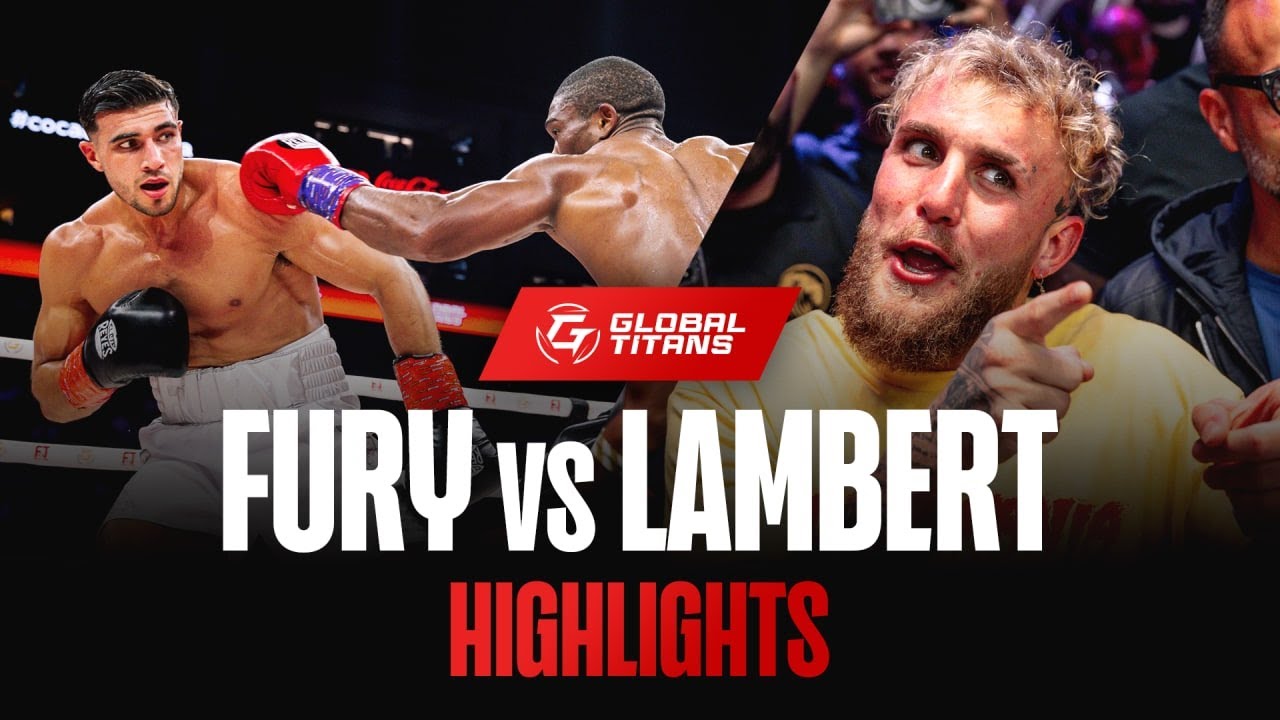 Tommy Fury vs. Rolly Lambert [w/Jake Paul Commentary] - Official ...