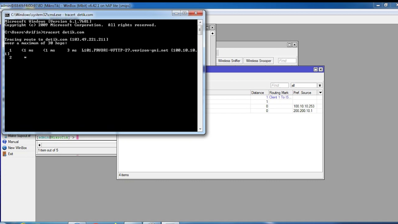 Policy Based Router Versi 1 (Route Rules) Pada Mikrotik - YouTube