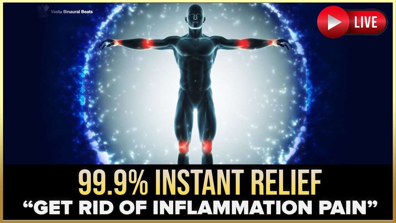 ⭐INSTANT Inflammation Healing Music⭐Inflammatory Pain Relief Binaural ...