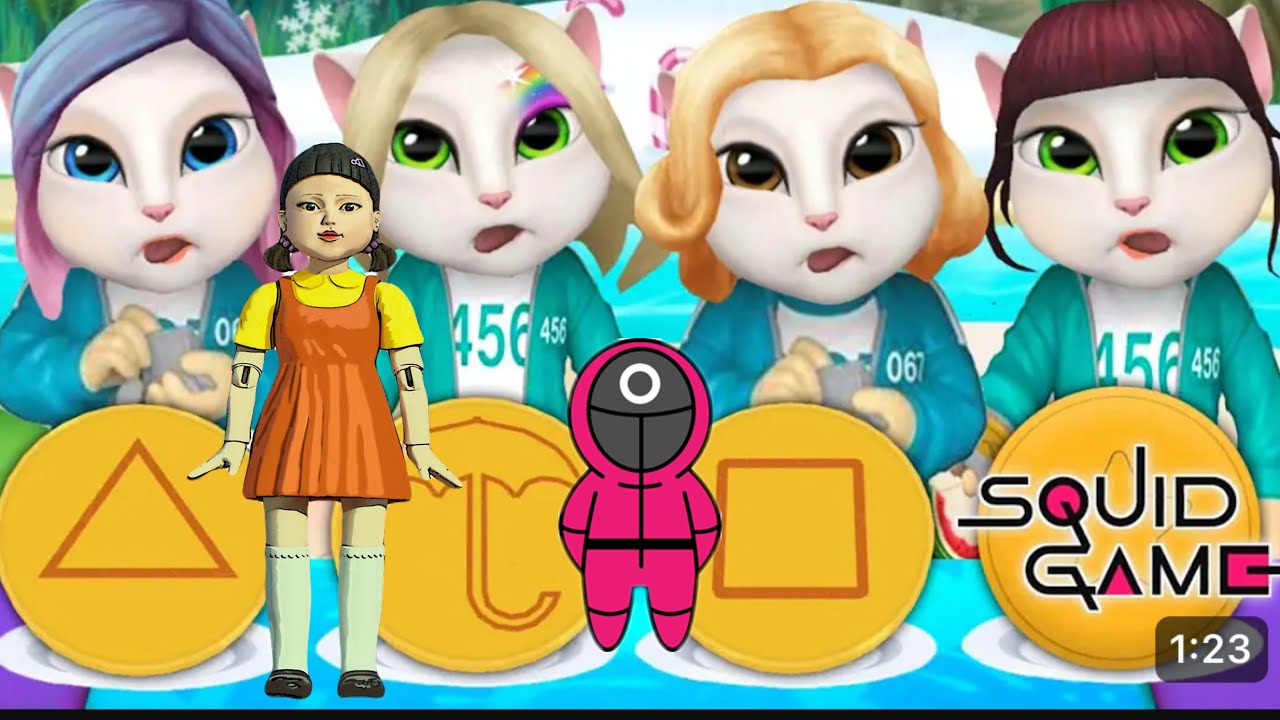 My talking Angela Squid gama mama - YouTube