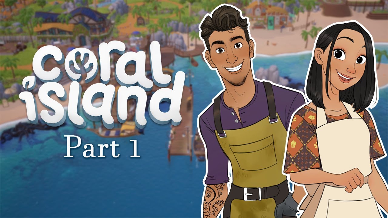 Moving to a Beautiful Island | Coral Island Gameplay Walkthrough Part 1 ...