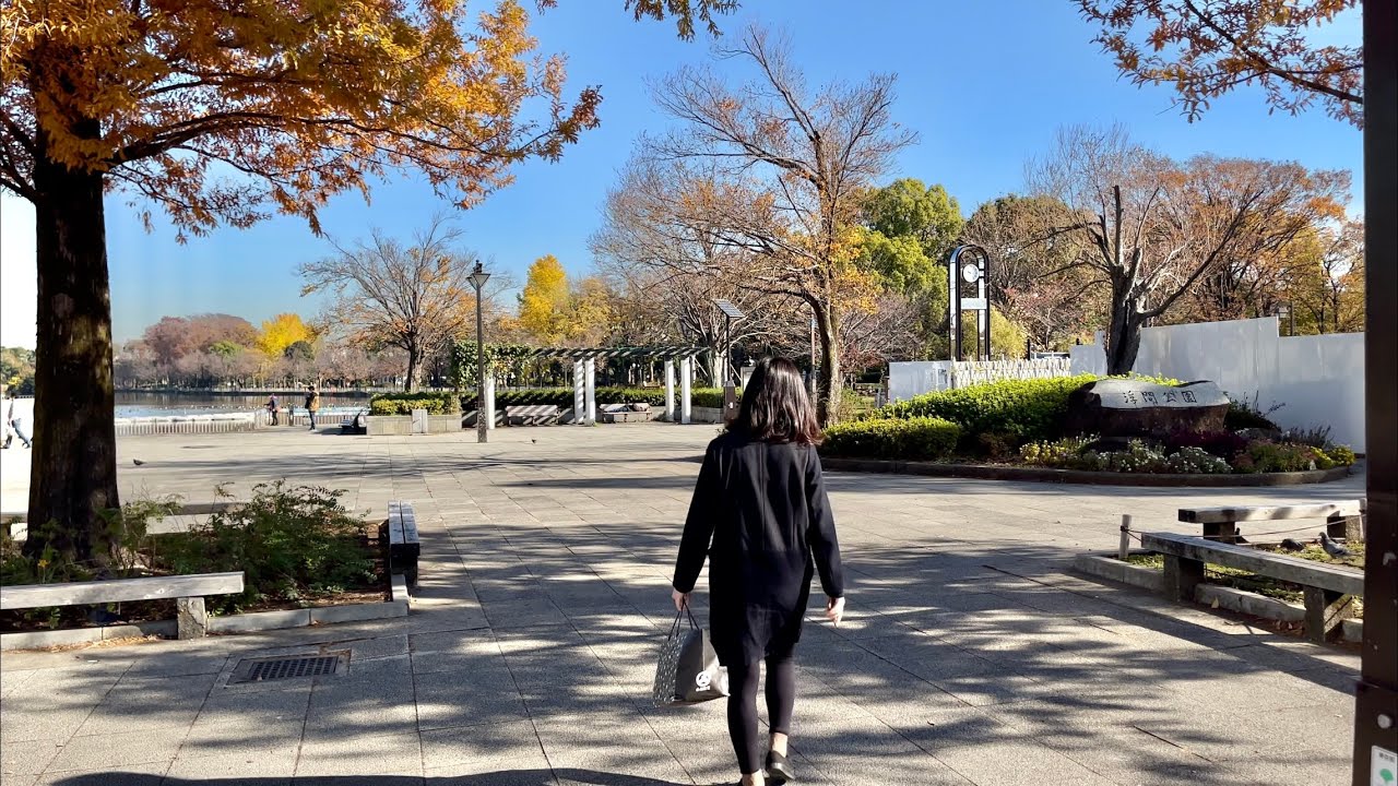 [JAPAN/TOKYO]Ukimafunado Ukima Park walking scenery - YouTube