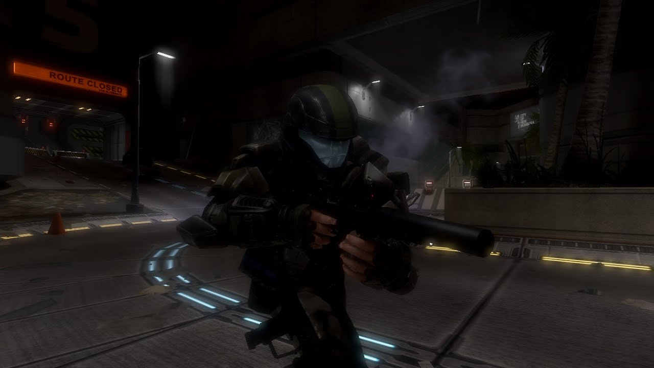 Halo 3 ODST Cinematic New Mombasa Gameplay - YouTube