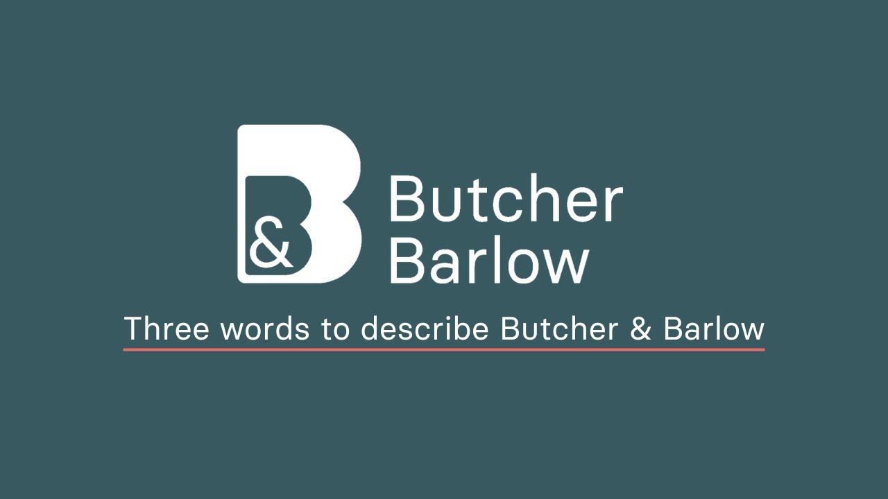 Three words to describe Butcher & Barlow - YouTube