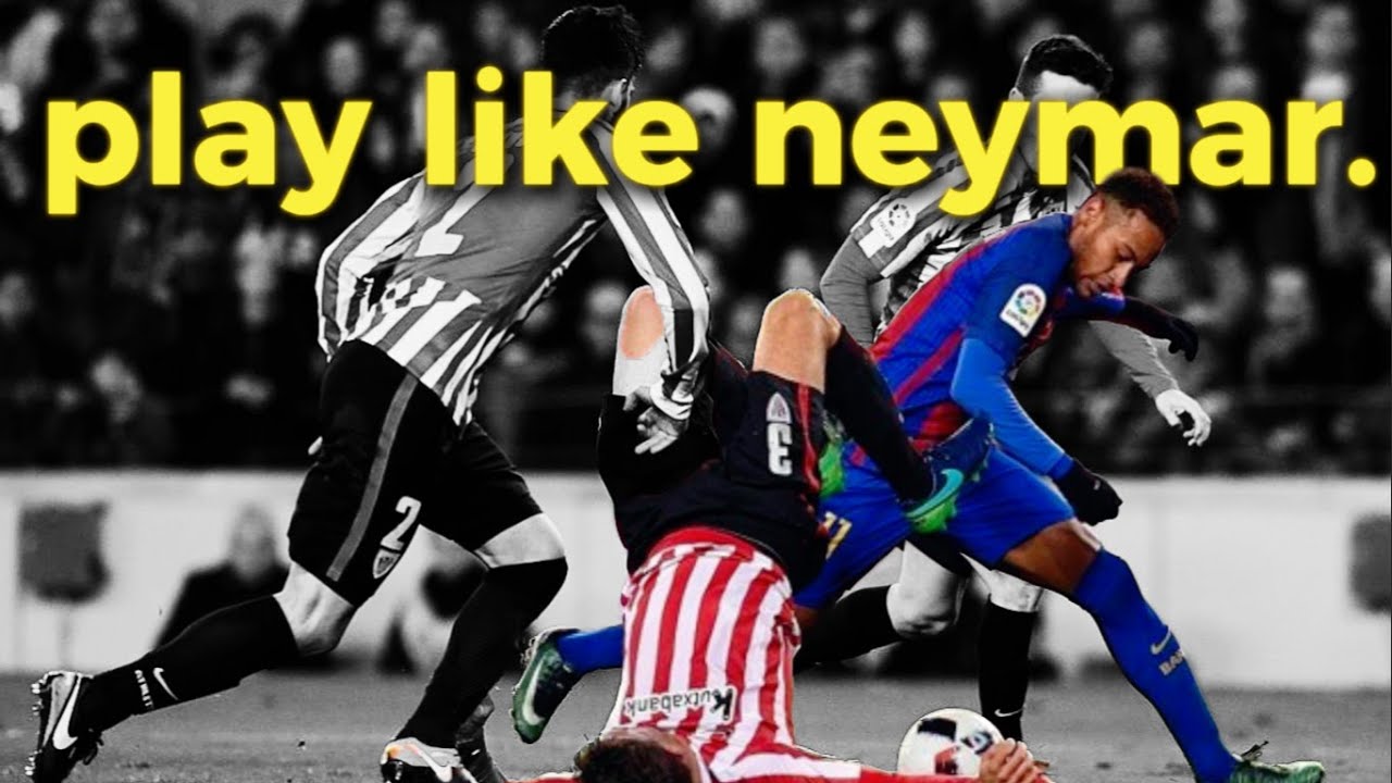 How to dribble like Neymar Jr (play Brazilian style) - YouTube