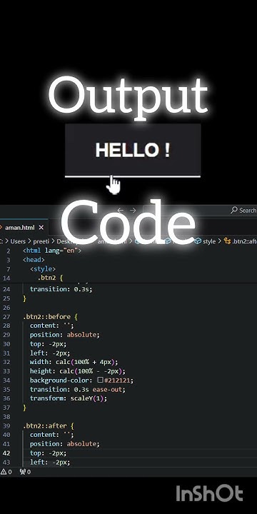 Button Animation In Html Css Part 96 Coding Html Css Youtube