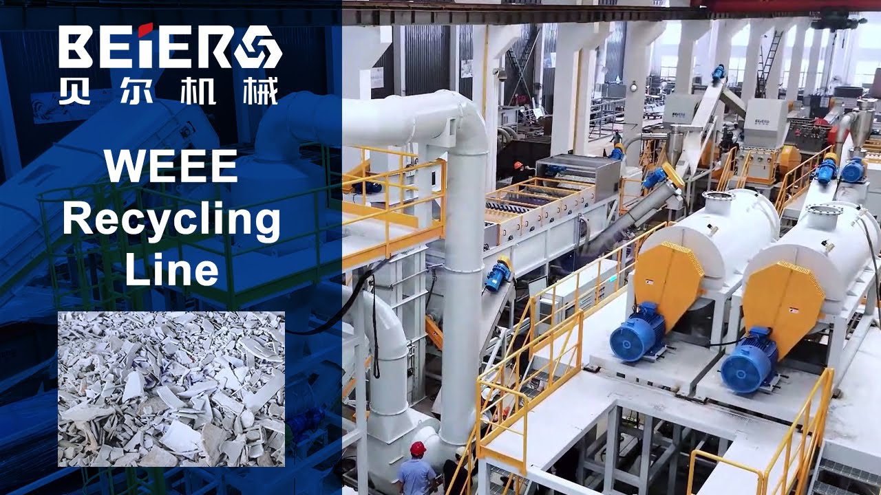 WEEE (Waste Electrical Electronic Equipment) Recycling Line, Waste ...