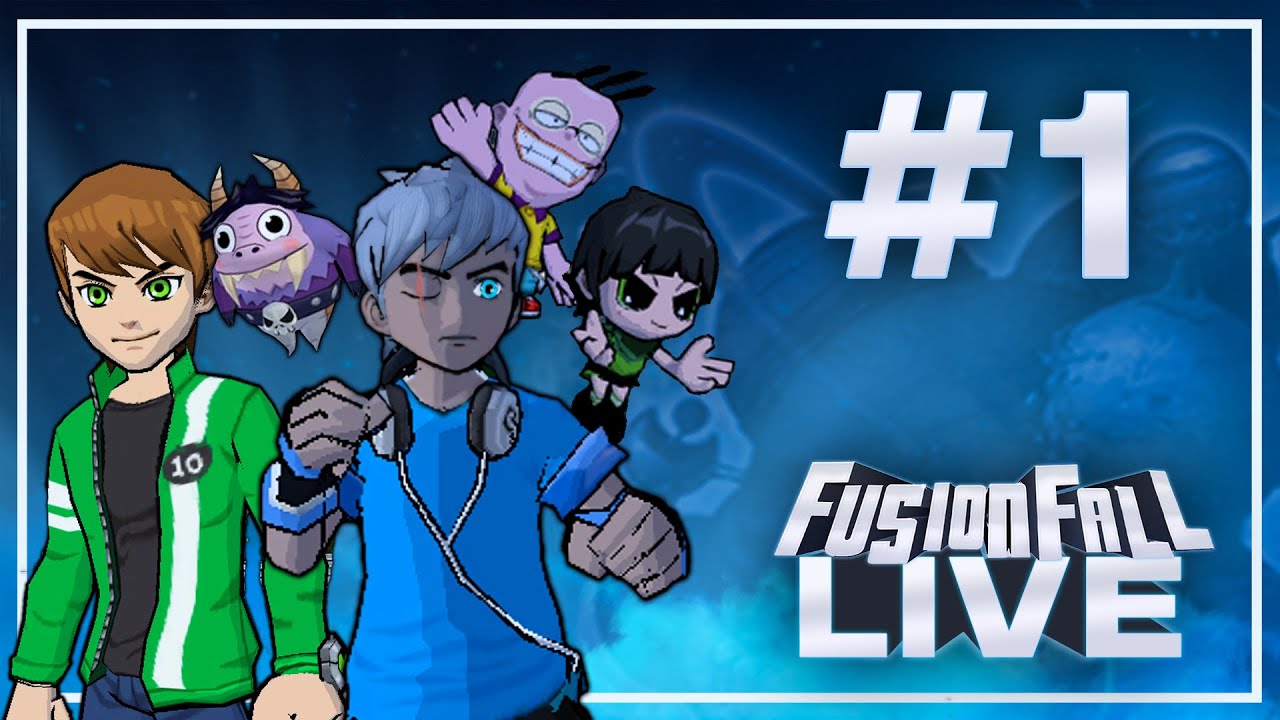 FusionFall Hardcore: A New Journey! - LIVE #1 - YouTube