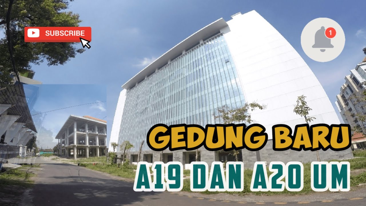 Gedung Kembar A19 dan A20 Universitas Negeri Malang Terbaru 2021 ...
