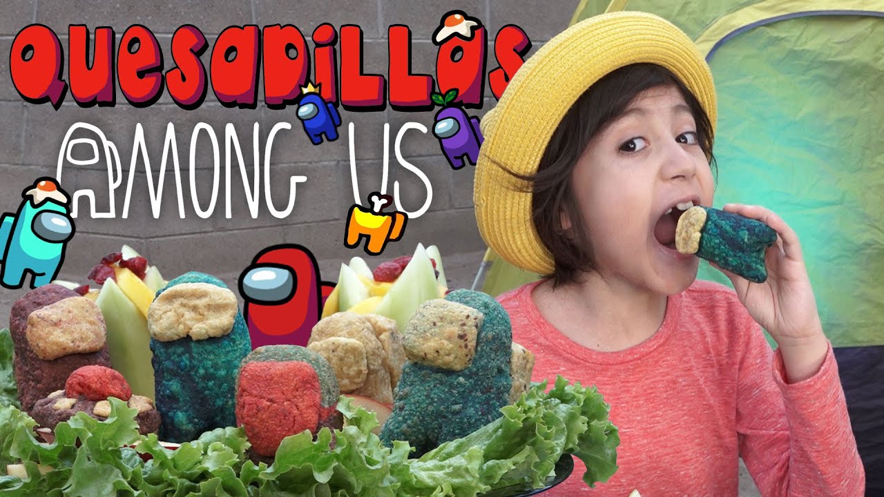AMONG US en Quesadillas De mi BUNKER a Tu Cocina - YouTube