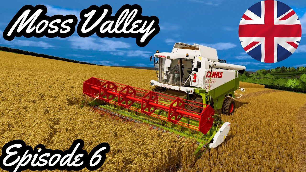 *New Series * Starting The Harvest-Episode 6-Moss Valley-Fs22 PS5 - YouTube