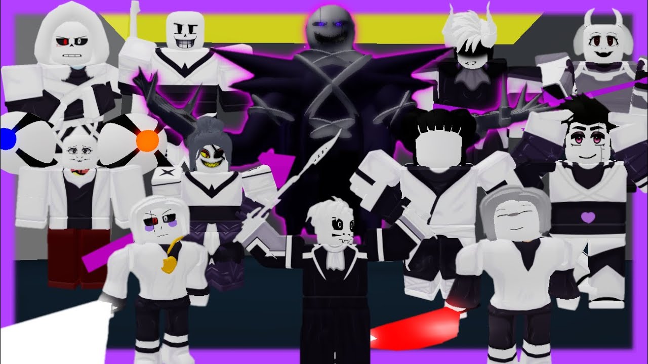 UTMM: Calamity：X Event all boss complete [アンダーテール/ロブロックス] - YouTube