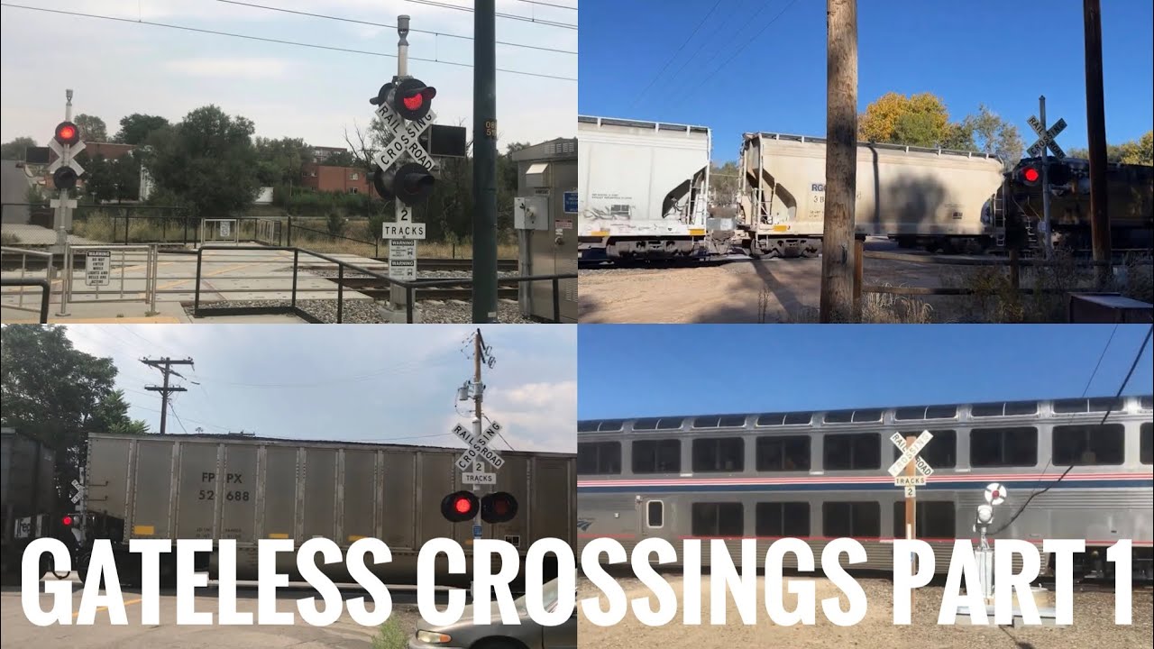 Gateless Railroad Crossing Compilation (OUTDATED) - YouTube