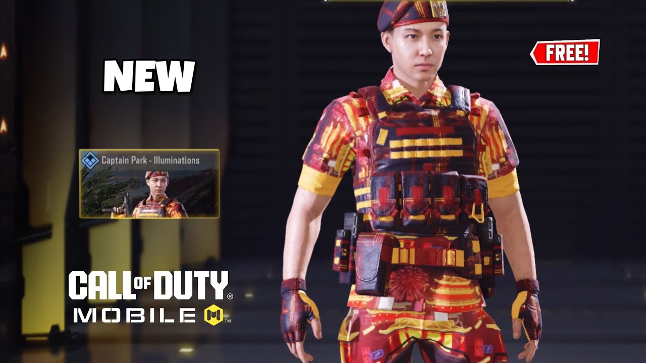 *NEW* Unlock FREE Captain Park - Illuminations Skin on COD Mobile ...