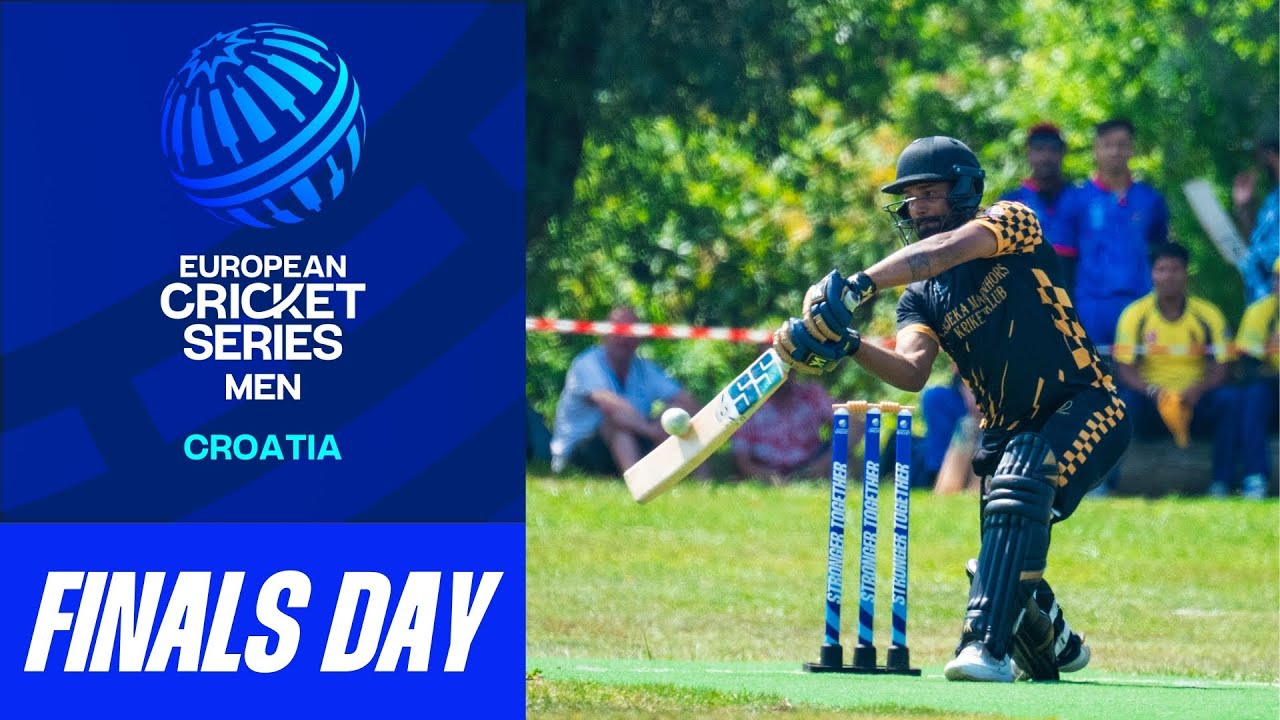 🔴 ECS Croatia, 2025 | Finals Day | 15 Aug 2025 | T10 Live Cricket ...