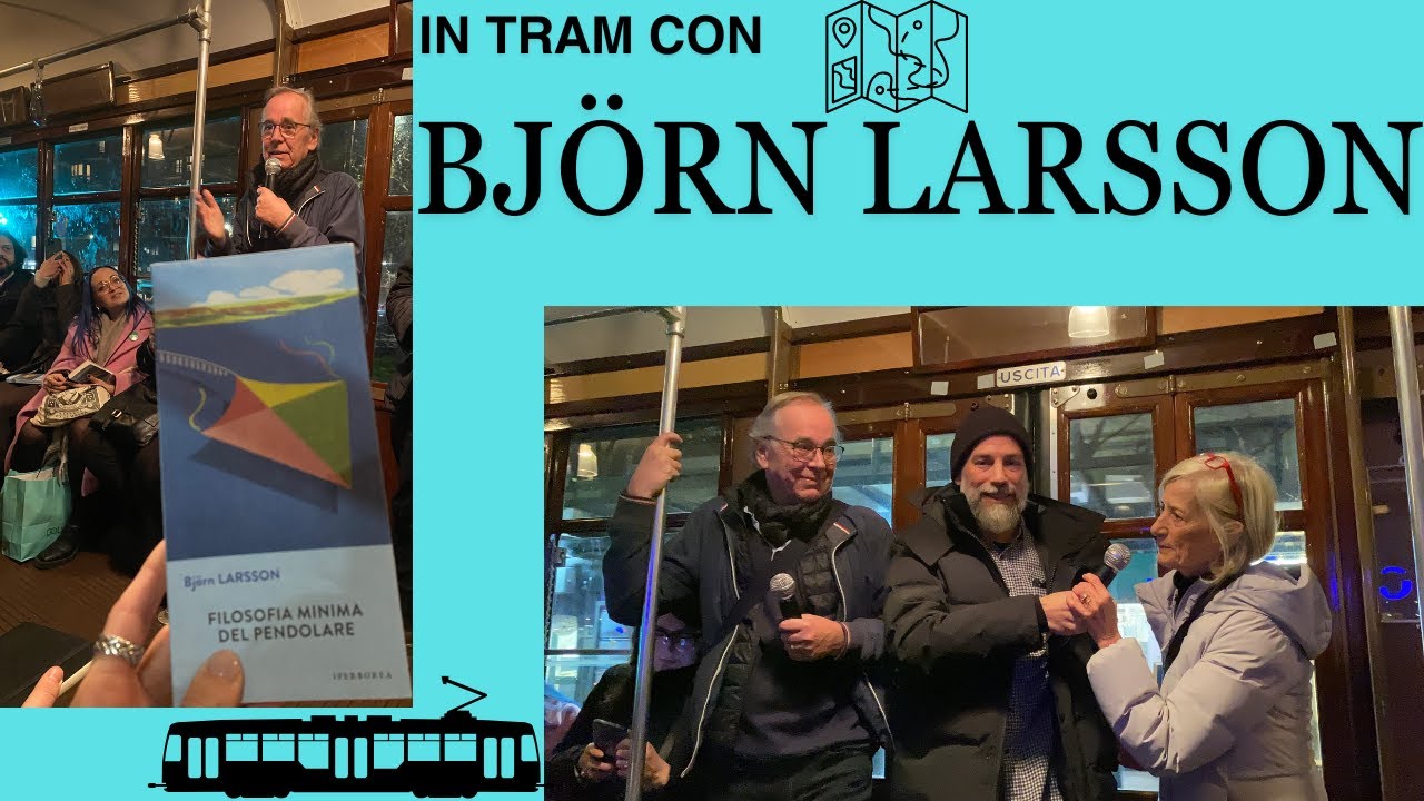In tram con Björn Larsson - Filosofia minima del pendolare - YouTube