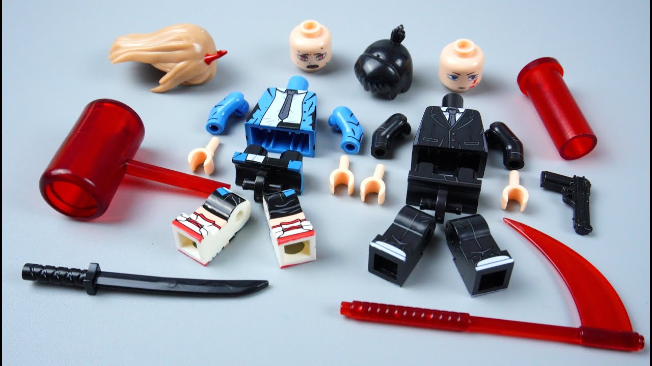 Lego Chainsaw Man | Hayakawa Aki | Pava | Unofficial Lego Minifigures ...