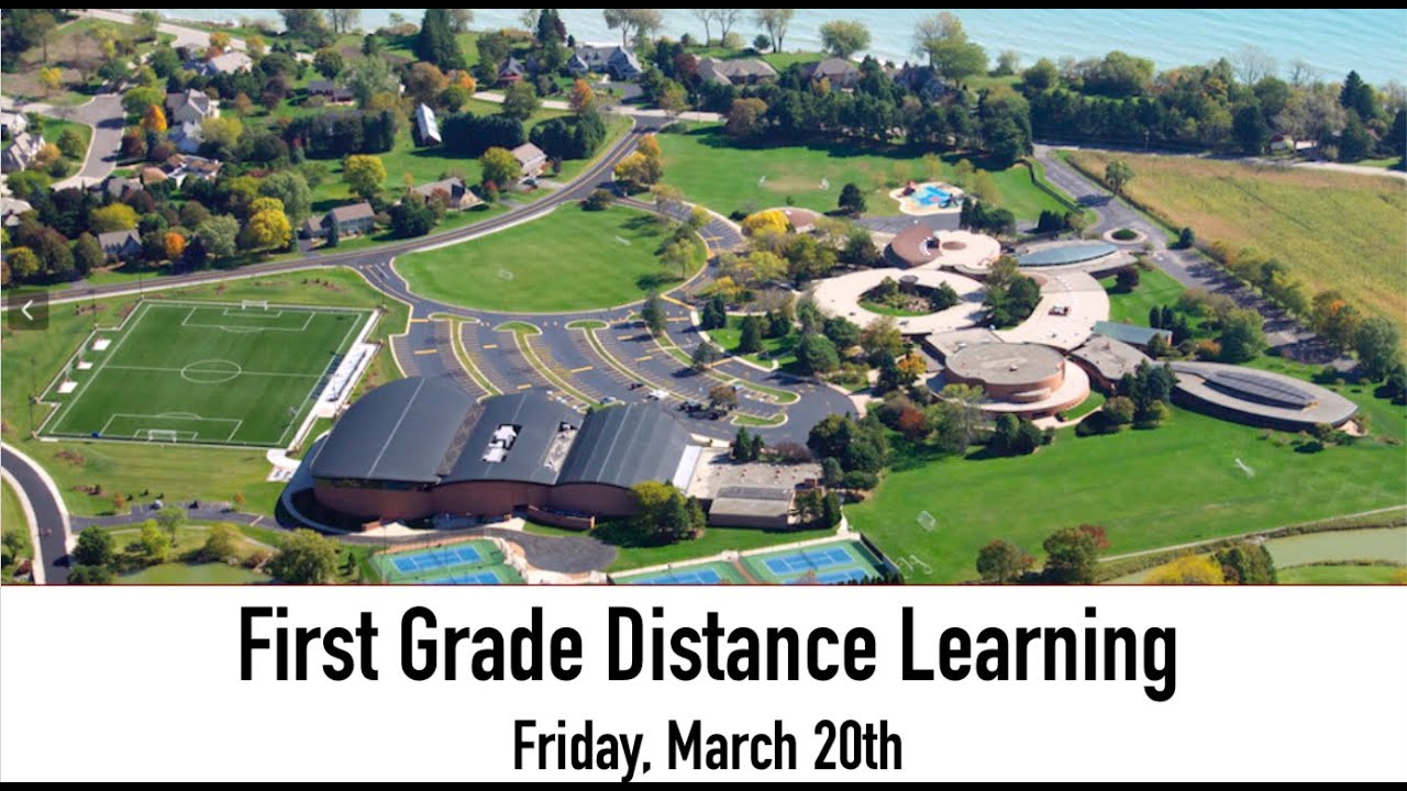 First Grade Distance Learning Day 2 - YouTube
