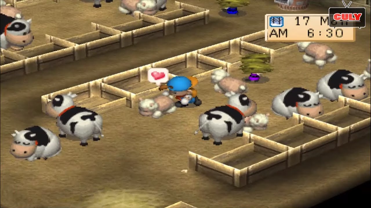 Nông trại CulyTV #56 - người làm vườn mùa đông Harvest Moon Back To ...