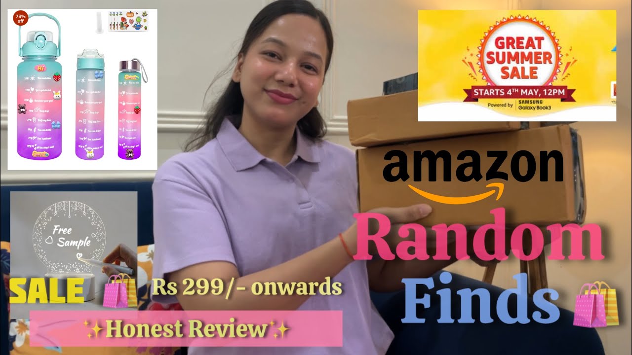 AMAZON RANDOM FINDS😍| AMAZON GREAT SUMMER SALE | Must have products ...