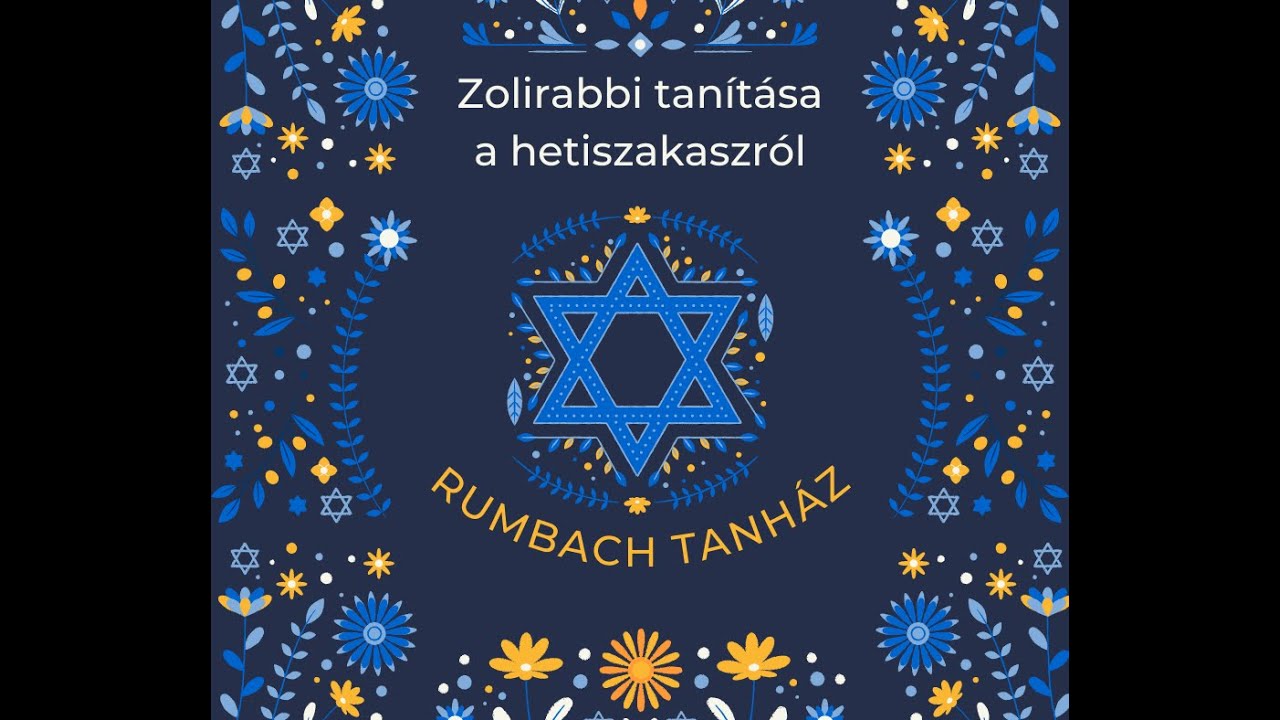 Prófétanők a Tórában - "vájécé" hetiszakasz - Radnóti Zoltán előadása ...