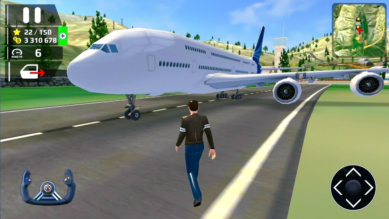 Flying Airbus A380 in Open City - Airplane Flight Simulator - Android ...