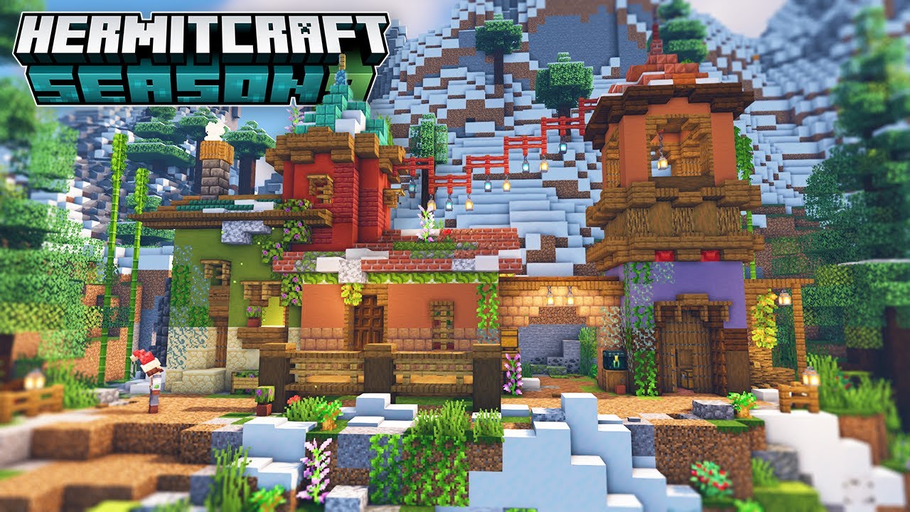 MY HERMITCRAFT STARTER HOUSE!!! - Empires S2 x Hermitcraft - Ep. 34 ...