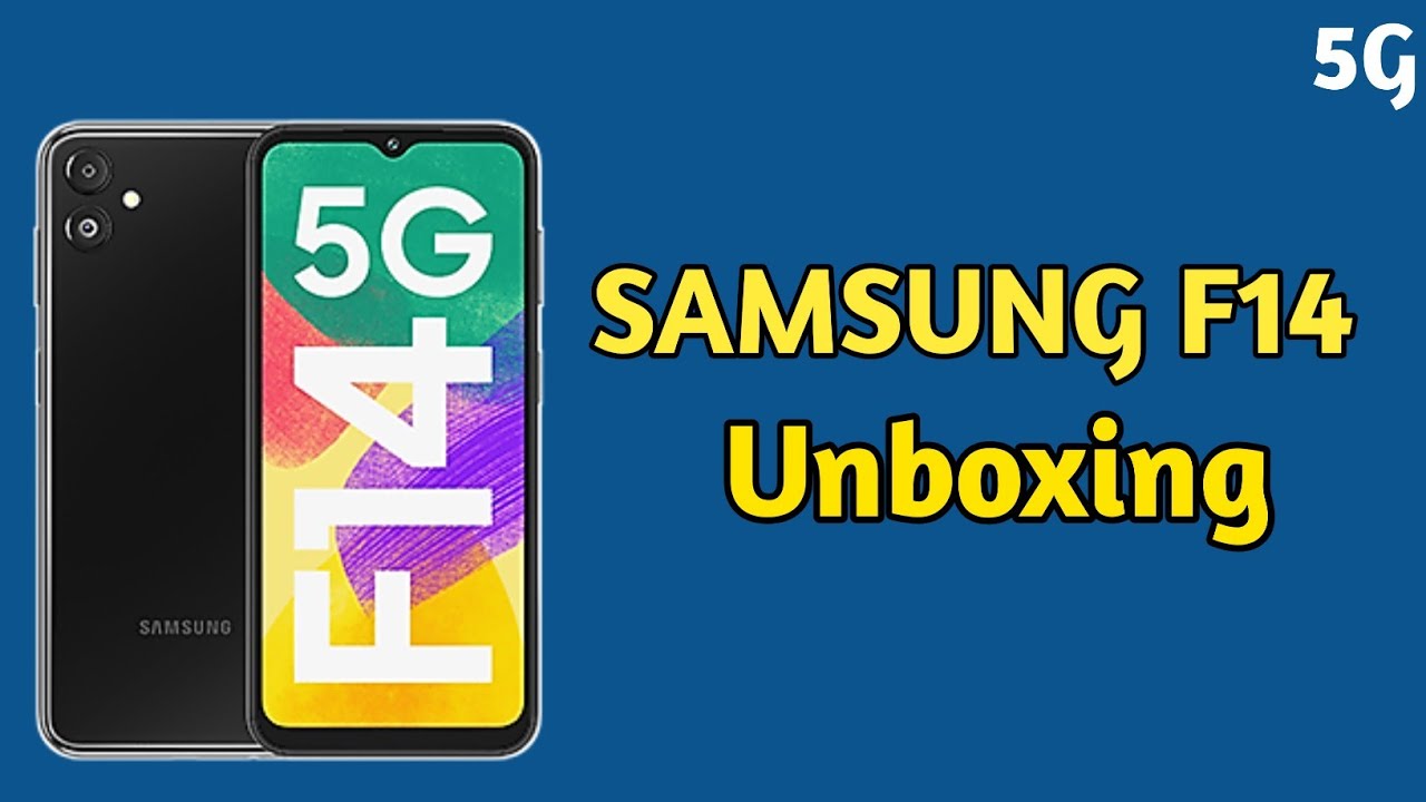 SAMSUNG F14 5G Unboxing -50 MP Camera📷 6000 MAh battery🔋@ ₹12990 - YouTube