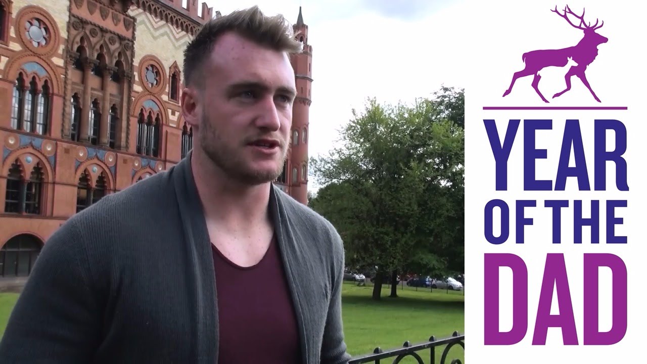 Scottish rugby international Stuart Hogg on Fatherhood - YouTube