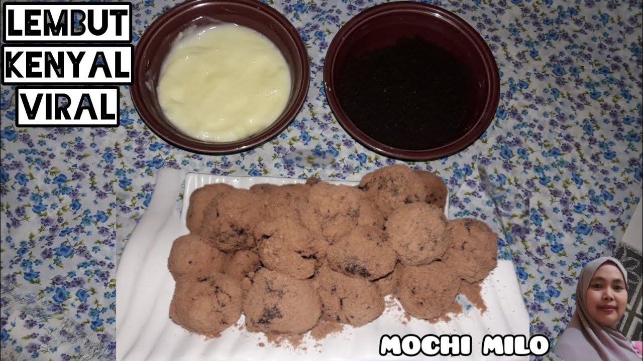MOCHI MILO SIMPLE || LEMBUT DAN ENAK - YouTube