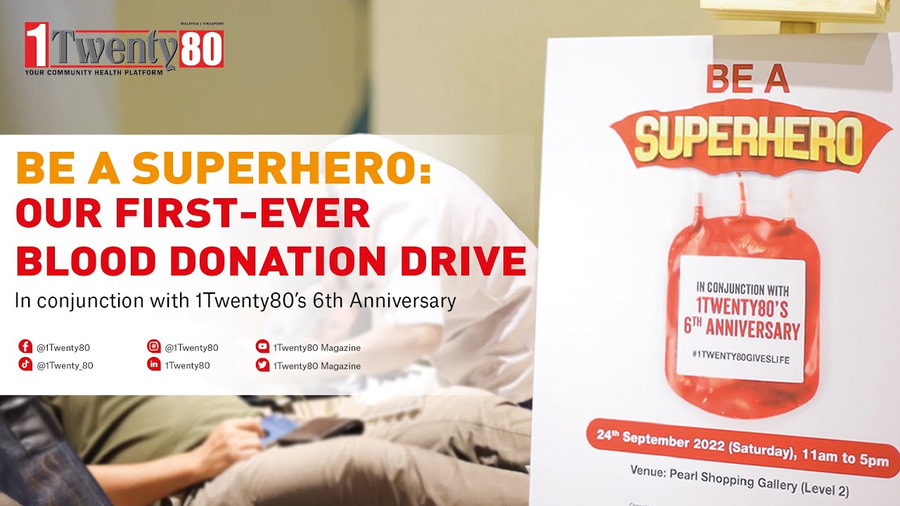 Be A Superhero: Our First-Ever Blood Donation Drive - YouTube