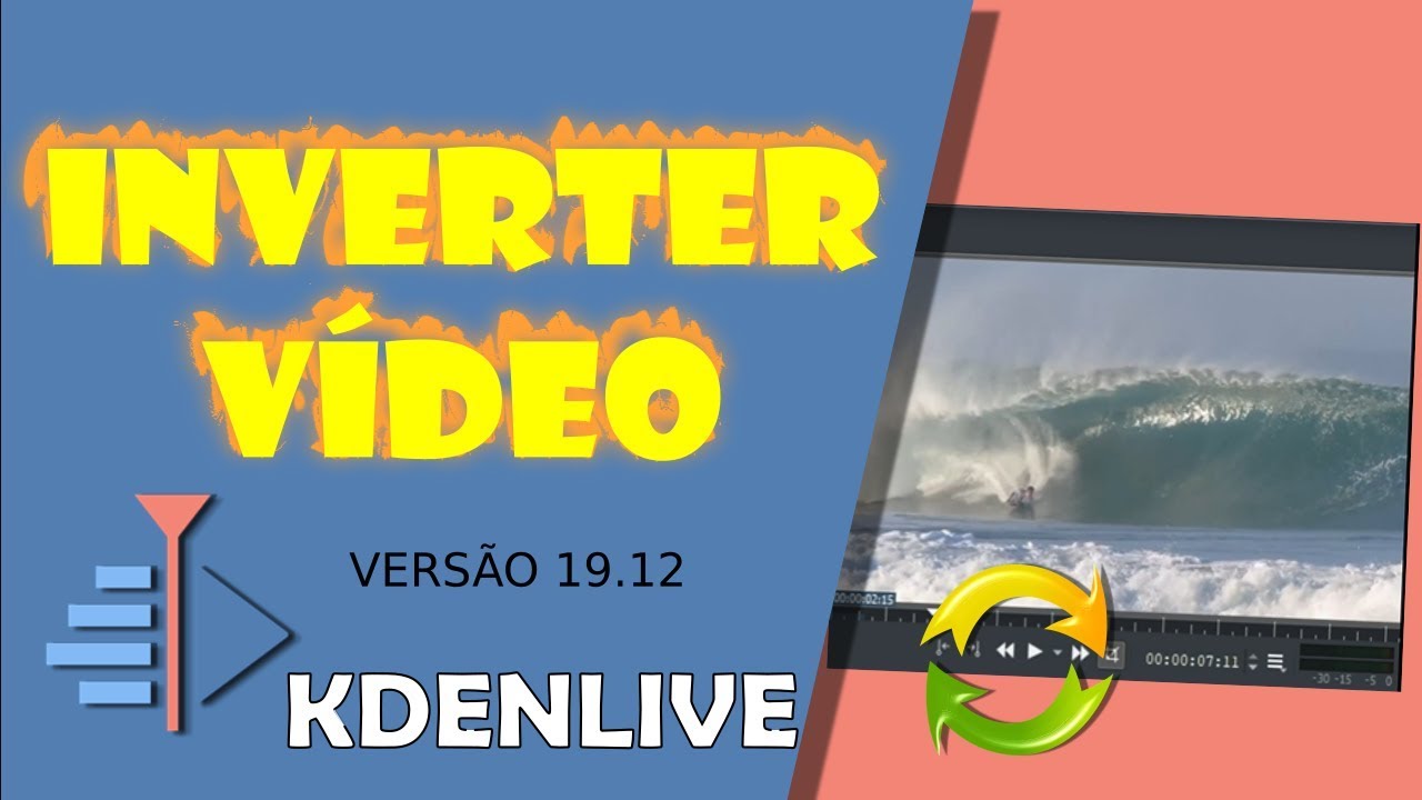 Invertendo Vídeo no Kdenlive (versão 19.12) - Videoaula 153 - YouTube