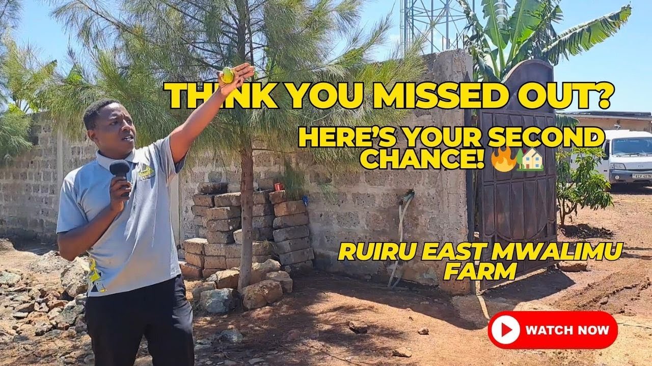 Think You Missed Out? Here’s Your Second Chance! 🔥🏡 (Mwalimu Farm Ruiru ...