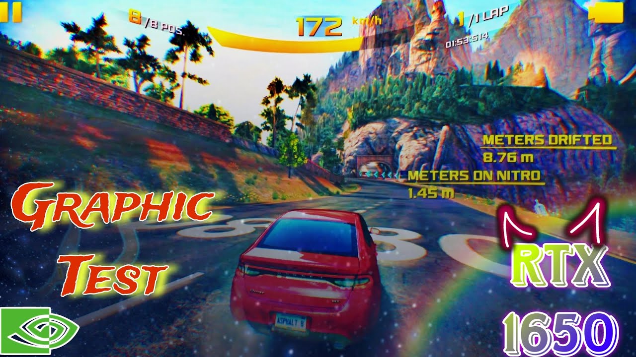 Asphalt 8 Gameplay With RTX 1650 || NVIDIA GRAPHICS|| - YouTube