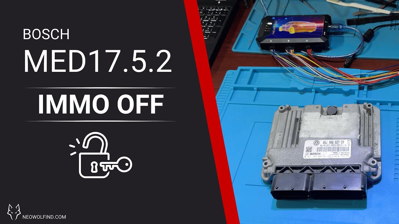 MED17.5.2 IMMO OFF with Hexprog II - 2012 Volkswagen EOS - YouTube