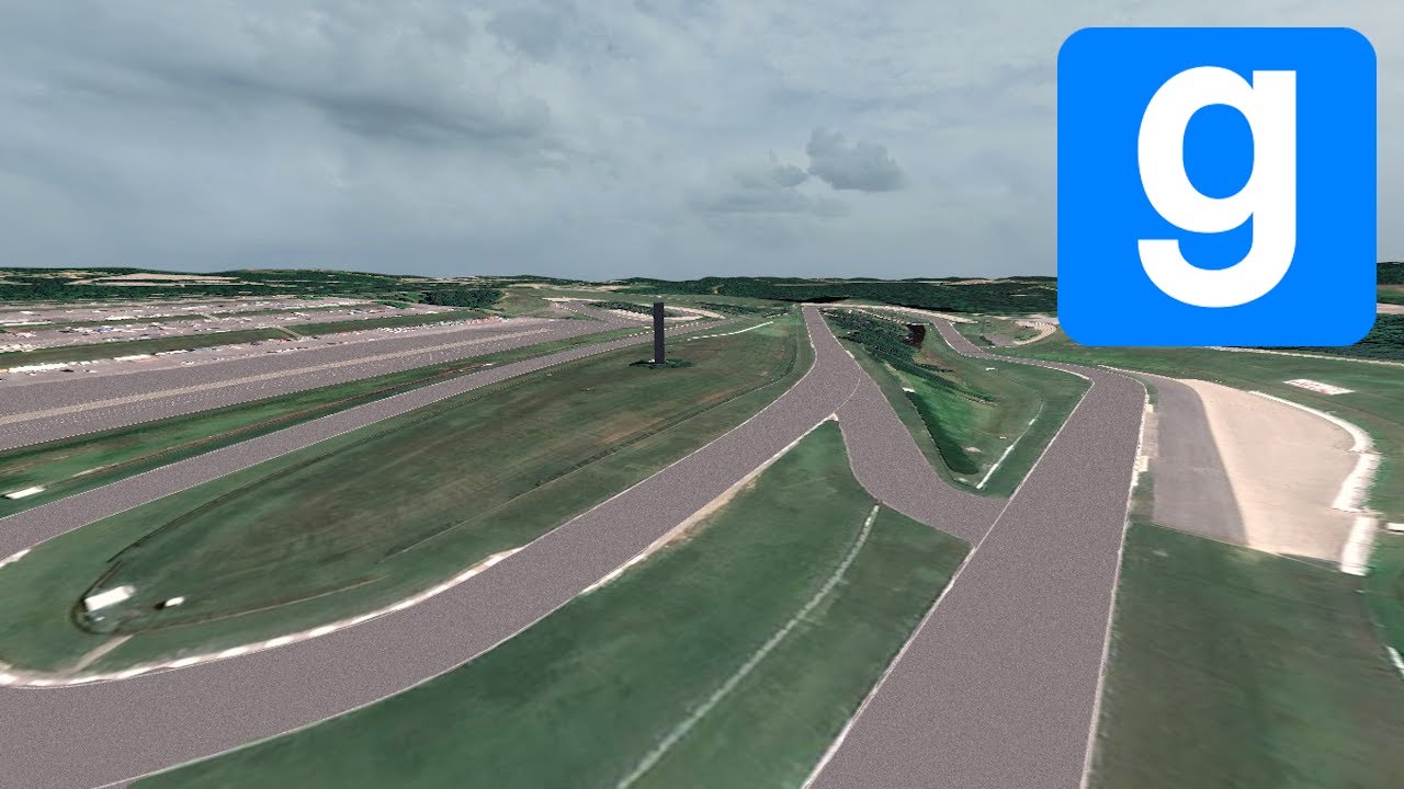 (WIP) Laser Scanned Barber Motorsports Park in Garry's Mod + E2 Tire Model and Engine Simulation ...