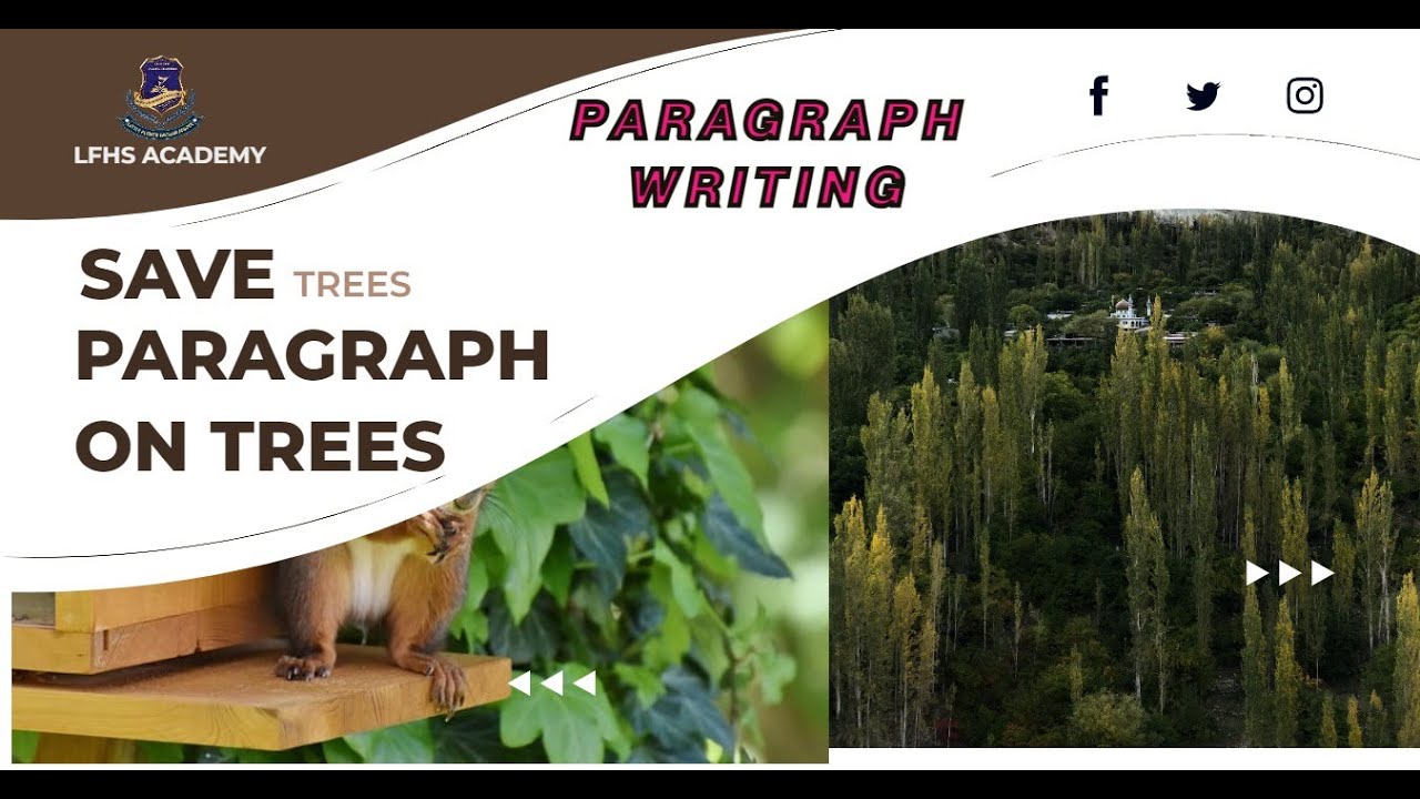 Paragraph on Trees | Importance of Trees | Uses of Trees - YouTube