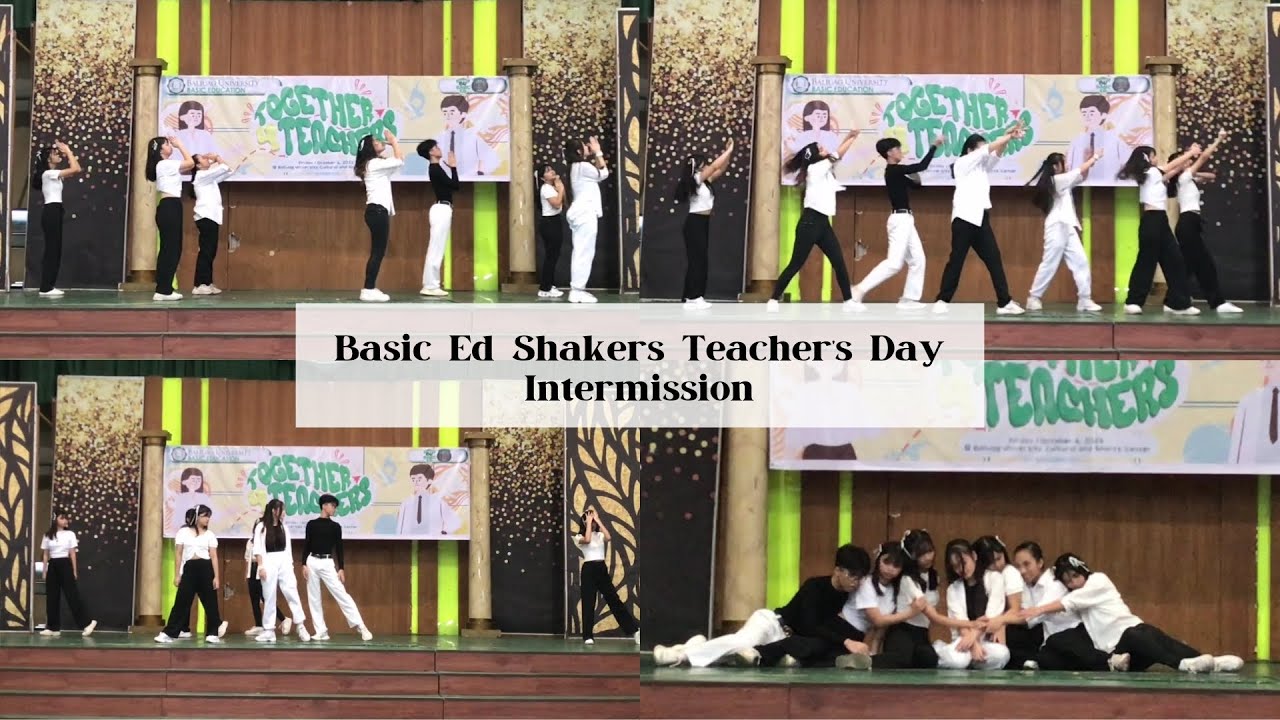 Basic Ed Shakers Teacher’s Day Intermission - YouTube